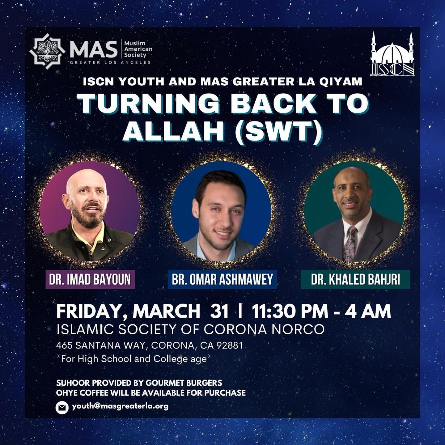 Turning Back to Allah (SWT) – Islamic Society of Corona Norco
